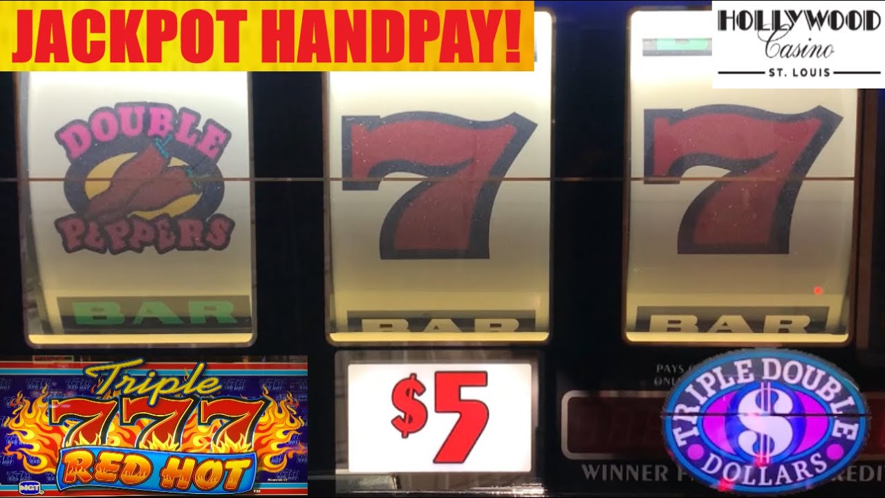 JACKPOT HANDPAY! First time ever playing DOUBLE PEPPERS! Triple double ...