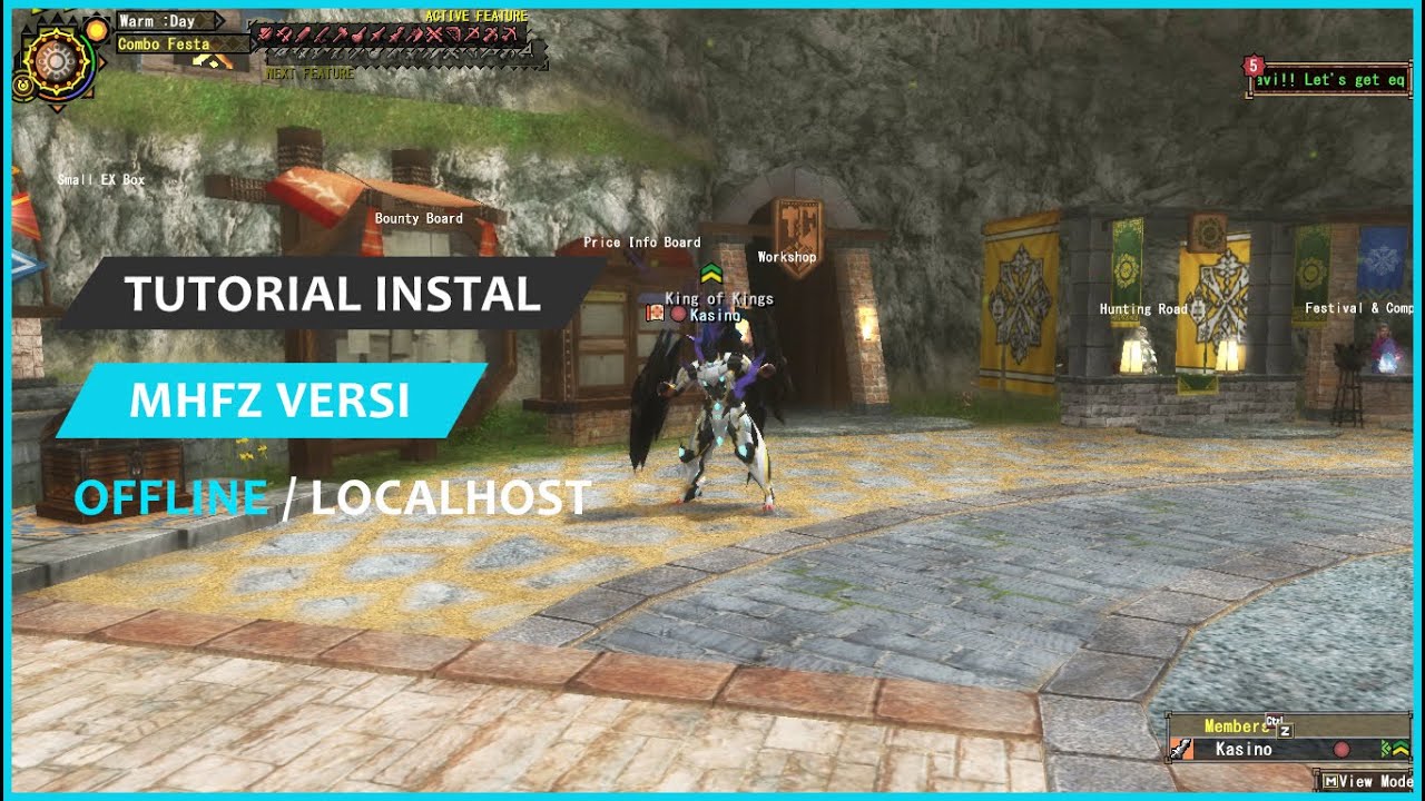 Tutorial Instal MHFZ Versi Offline / Localhost di PC 2025 - YouTube