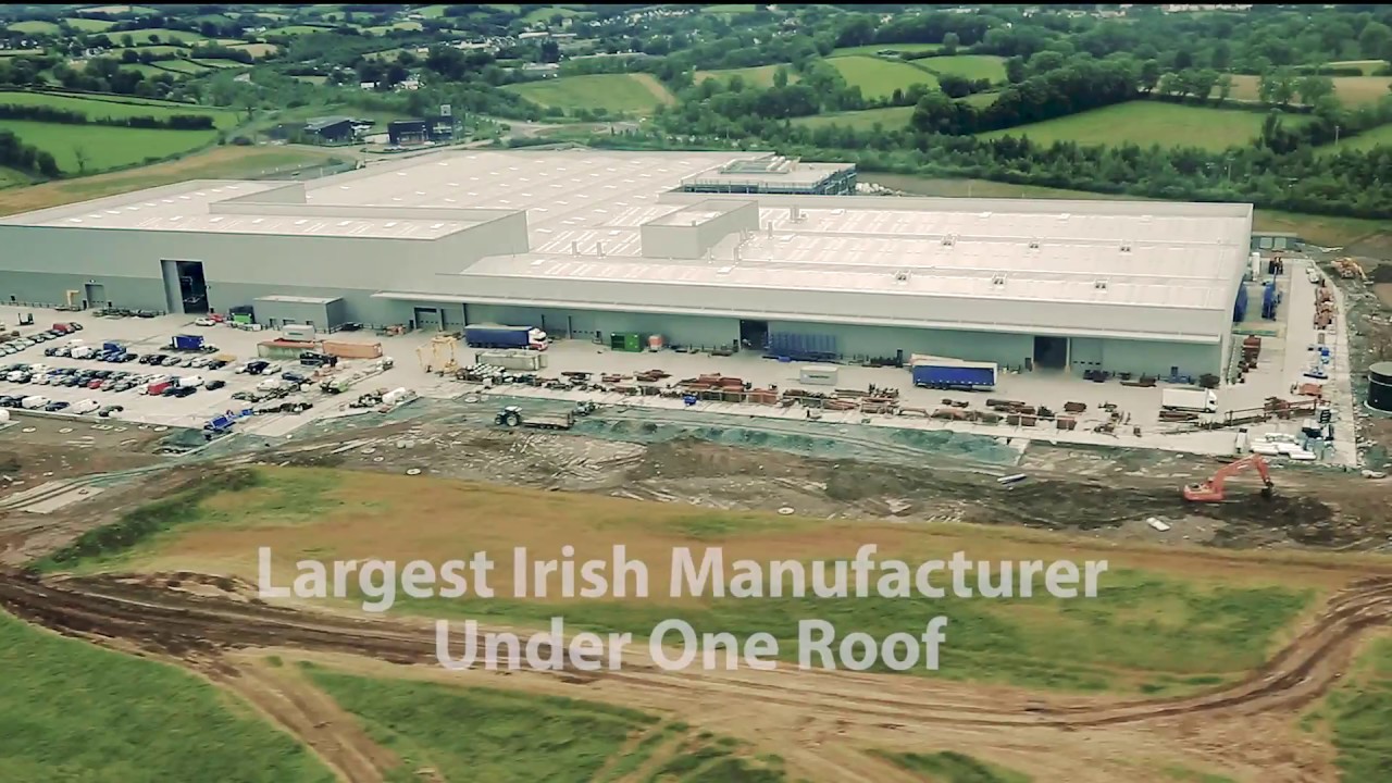 Progress on the New Combilift Manufacturing Facility - 2018 - YouTube