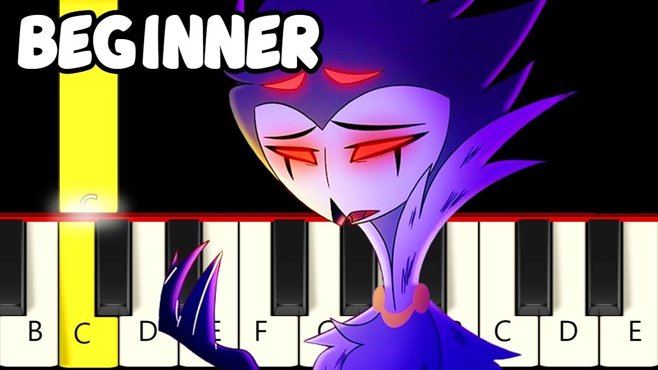 Just look my Way - Helluva Boss - Fast and Slow (Easy) Piano Tutorial ...