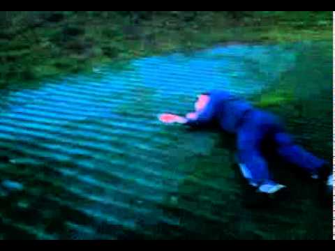 little fat kid falling over - YouTube
