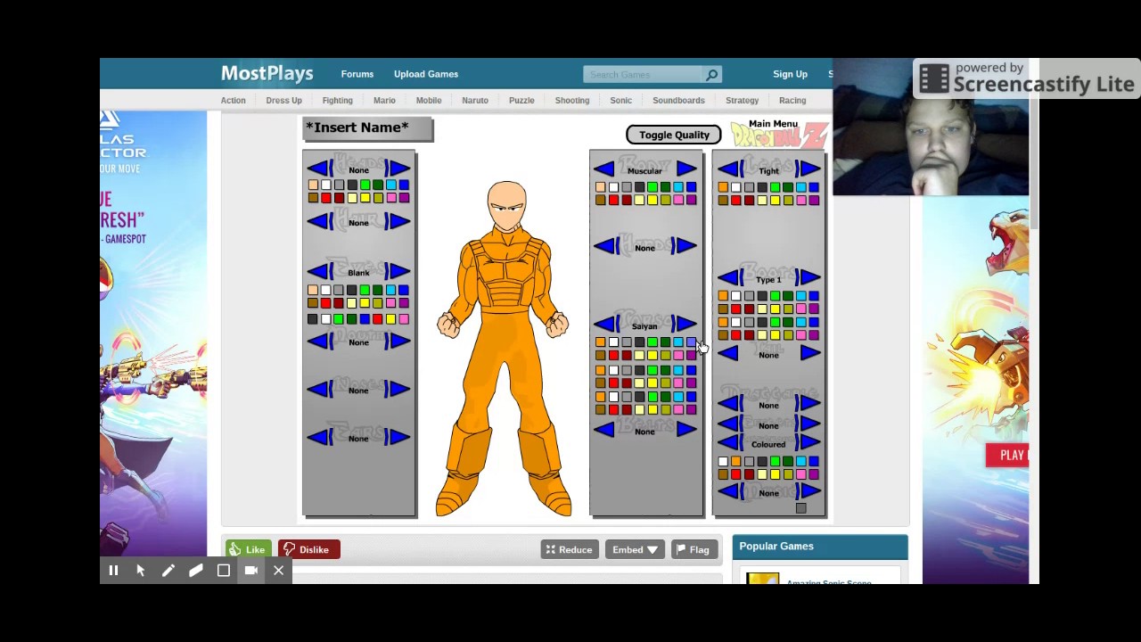 Create A Saiyan #2 - YouTube