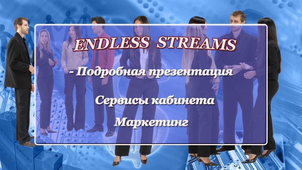 ENDLESS STREAMS - Подробная презентация. Кабинет сервиса. Маркетинг ...