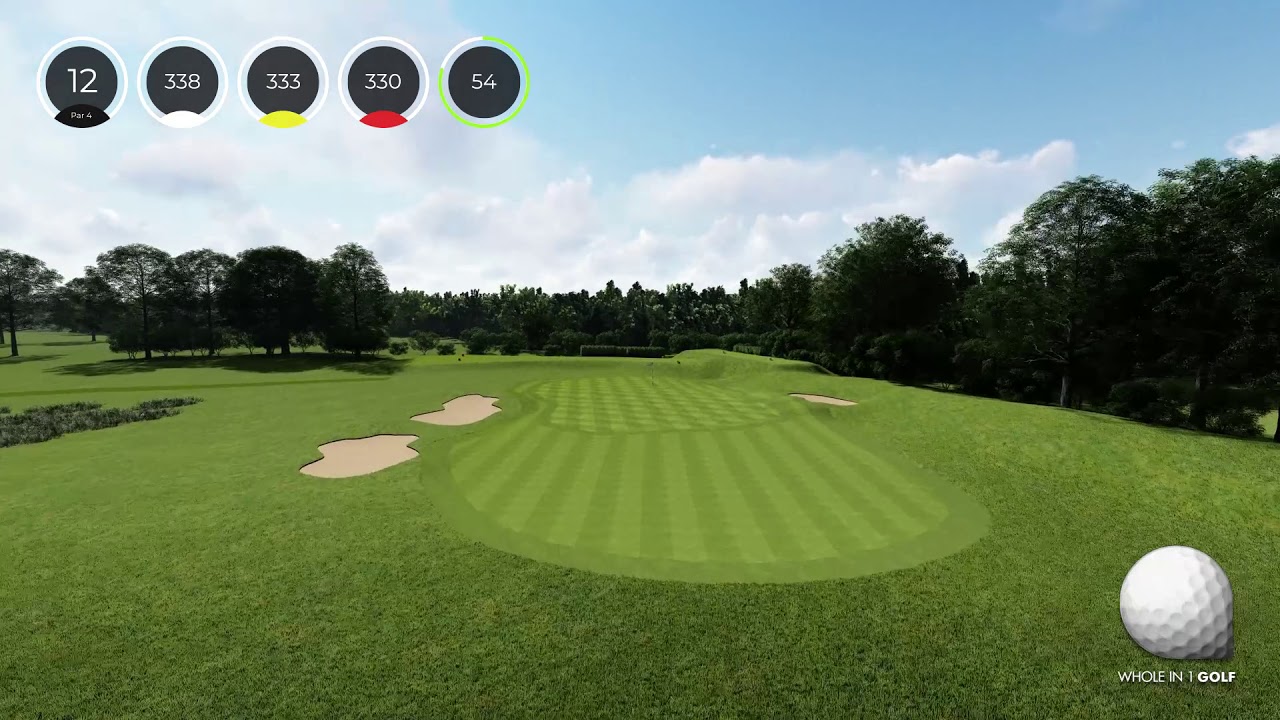 Verulam Golf Club - Hole 12 - YouTube