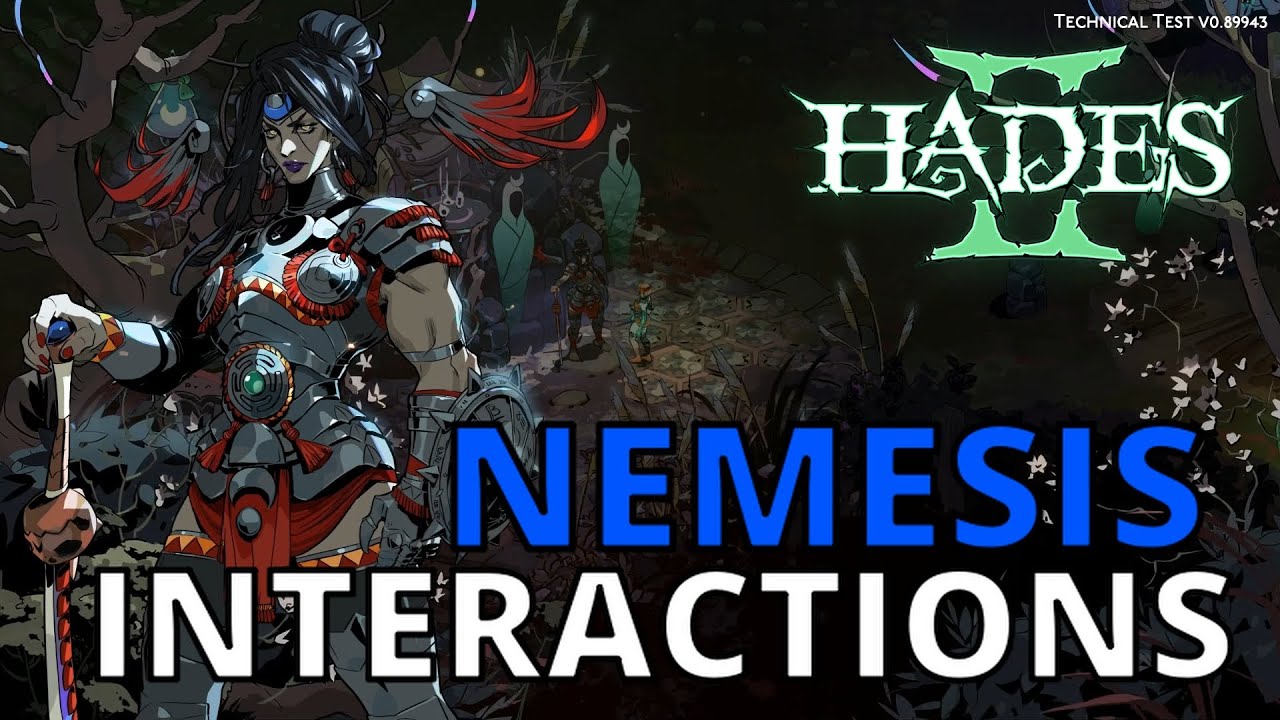 Nemesis Interactions | Hades 2 Technical Testing - YouTube