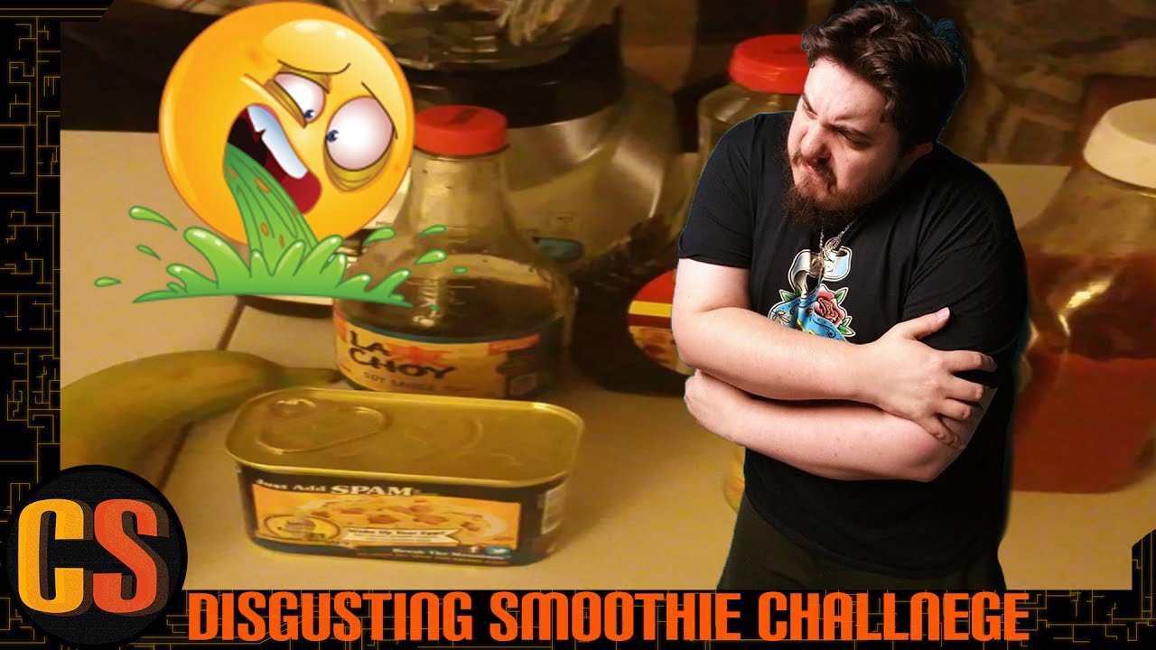 DISGUSTING SMOOTHIE CHALLENGE - YouTube