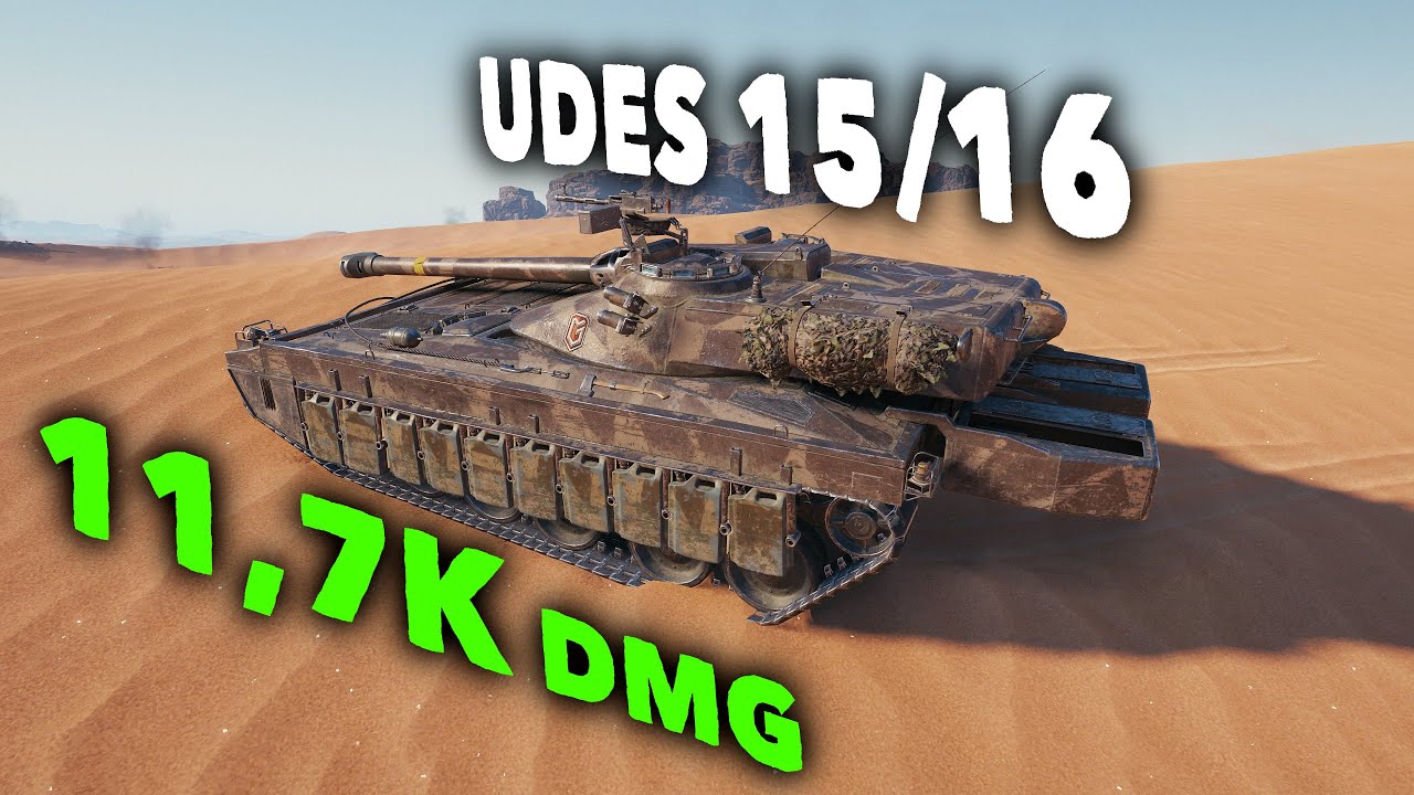 UDES 15/16 - 10 Kills - 11,7K Damage - [INVIL] - World of Tanks - YouTube