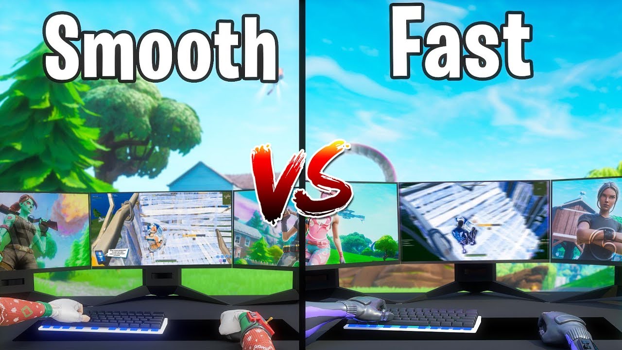 Smooth Keyboard Cam vs Fast Keyboard Cam - YouTube