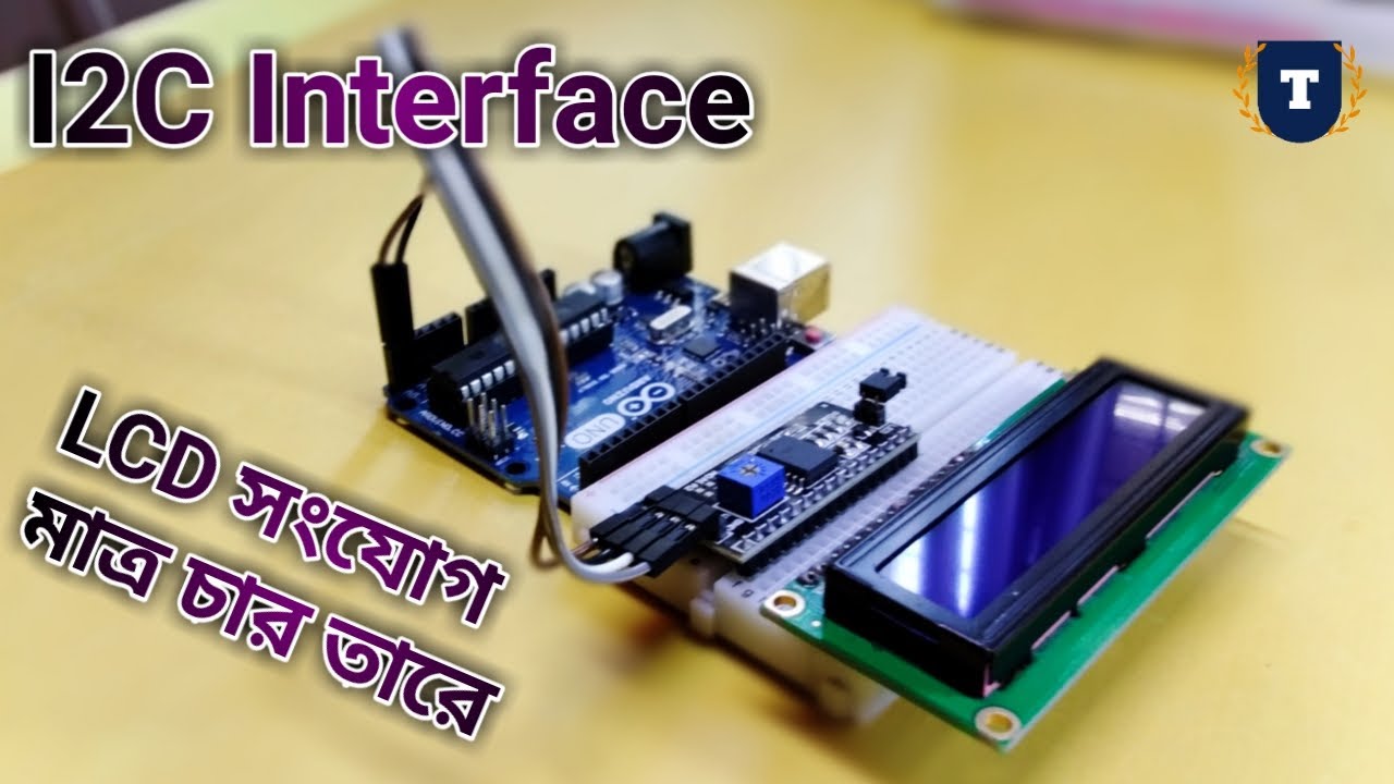 How To Use I2c Lcd Module With Arduino To Drive Lcd Display I2c Interfacing আরডুইনো 2176