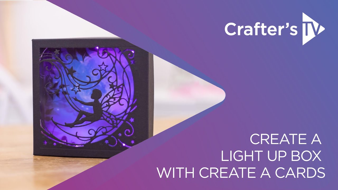Create a Light Up Box with Create a Cards - YouTube