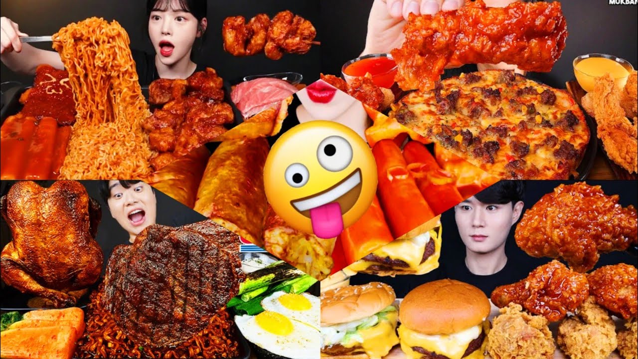 MOST DELISH POPULAR FOOD MUKBANG COMPILATION 💯 REAL SOUND EATING SHOW ...