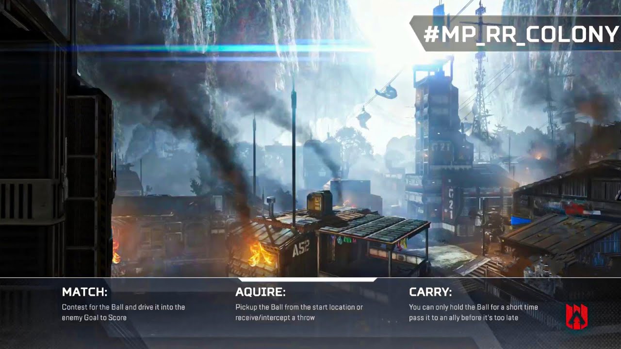 Titanfall Map Colony Ball Game Mode - YouTube
