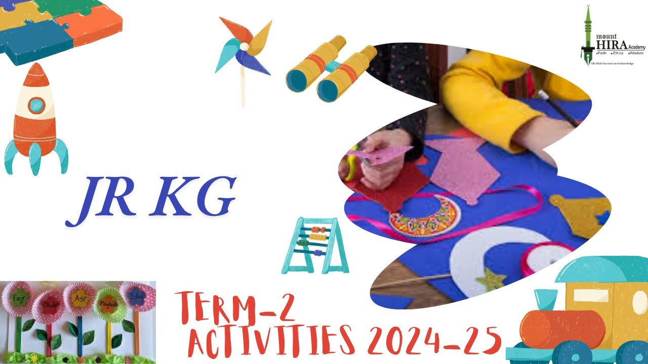 JR KG TERM-2 ACTIVITIES 2024-25 - YouTube