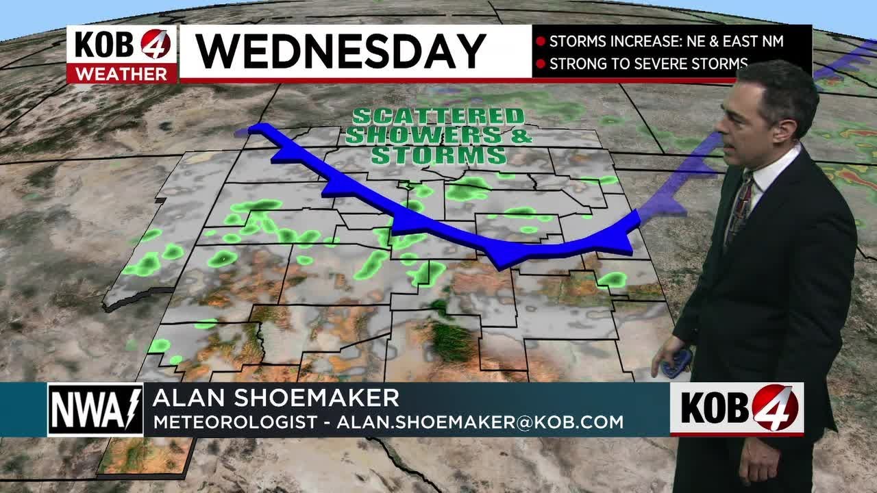Alan Shoemaker: Evening forecast for New Mexico | May 14 - YouTube