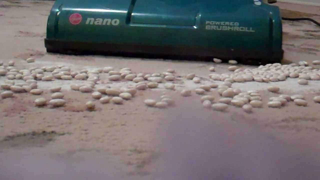 hoover nano vacuuming beans - YouTube