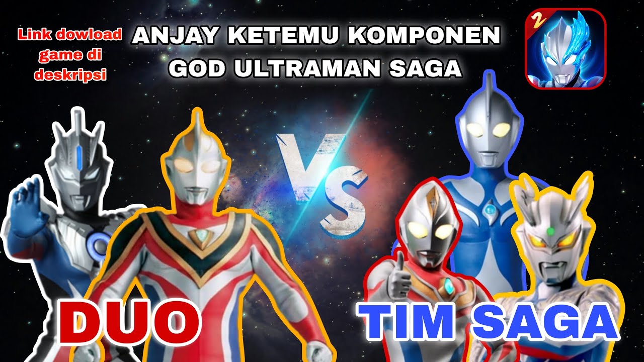KETEMU KOMPONEN GOD ULTRAMAN SAGA DI GAME ULTRAMAN LEGEND OF HEROES 2 # ...