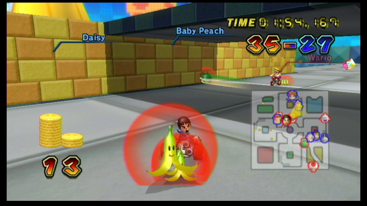 Mario Kart Wii - Block Plaza - Coin Runners - YouTube