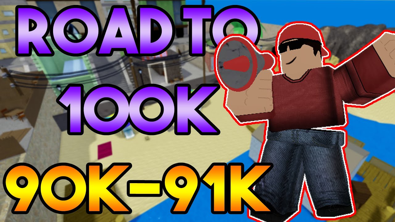 ROBLOX Arsenal: Road To 100k Kills (90k-91k) - YouTube