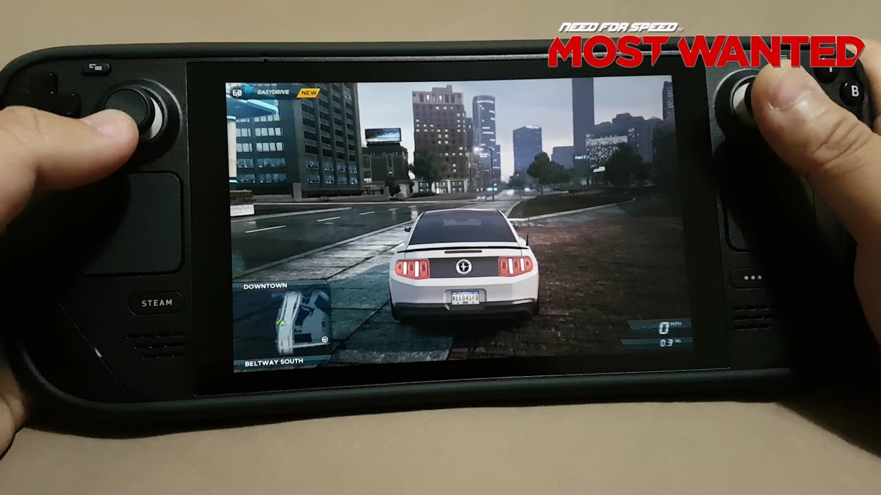 Need For Speed: Most Wanted on Steam Deck || Heat Level 5 LOL - YouTube