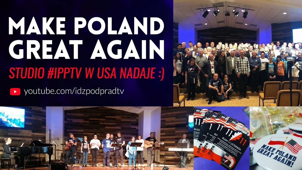 Make Poland Great Again. Studio #IPPTV w USA nadaje. IDŹ POD PRĄD NA ŻYWO 01.10.2018 - YouTube