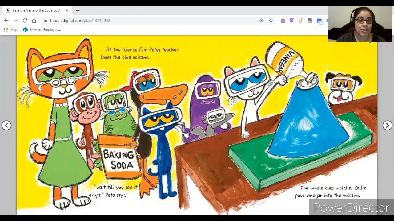 Pete the cat and the super cool science fair - YouTube