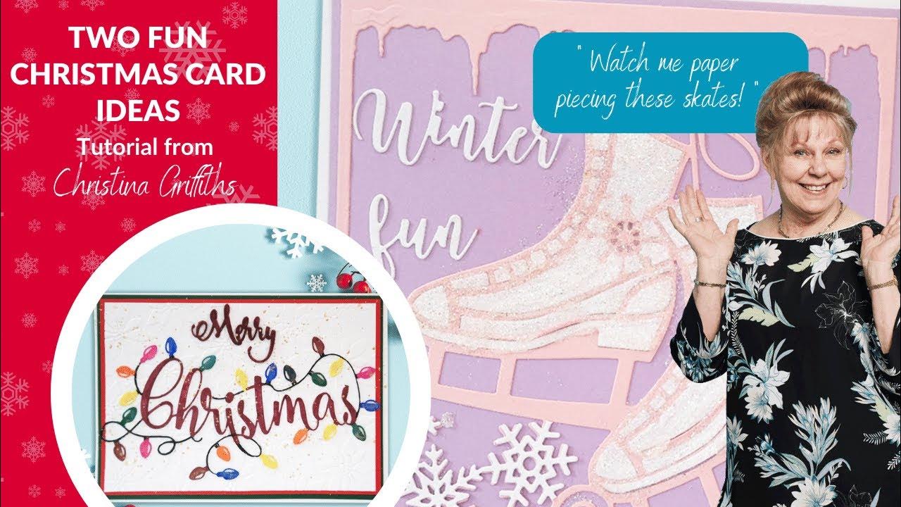 Quick Handmade Christmas Card Ideas - YouTube