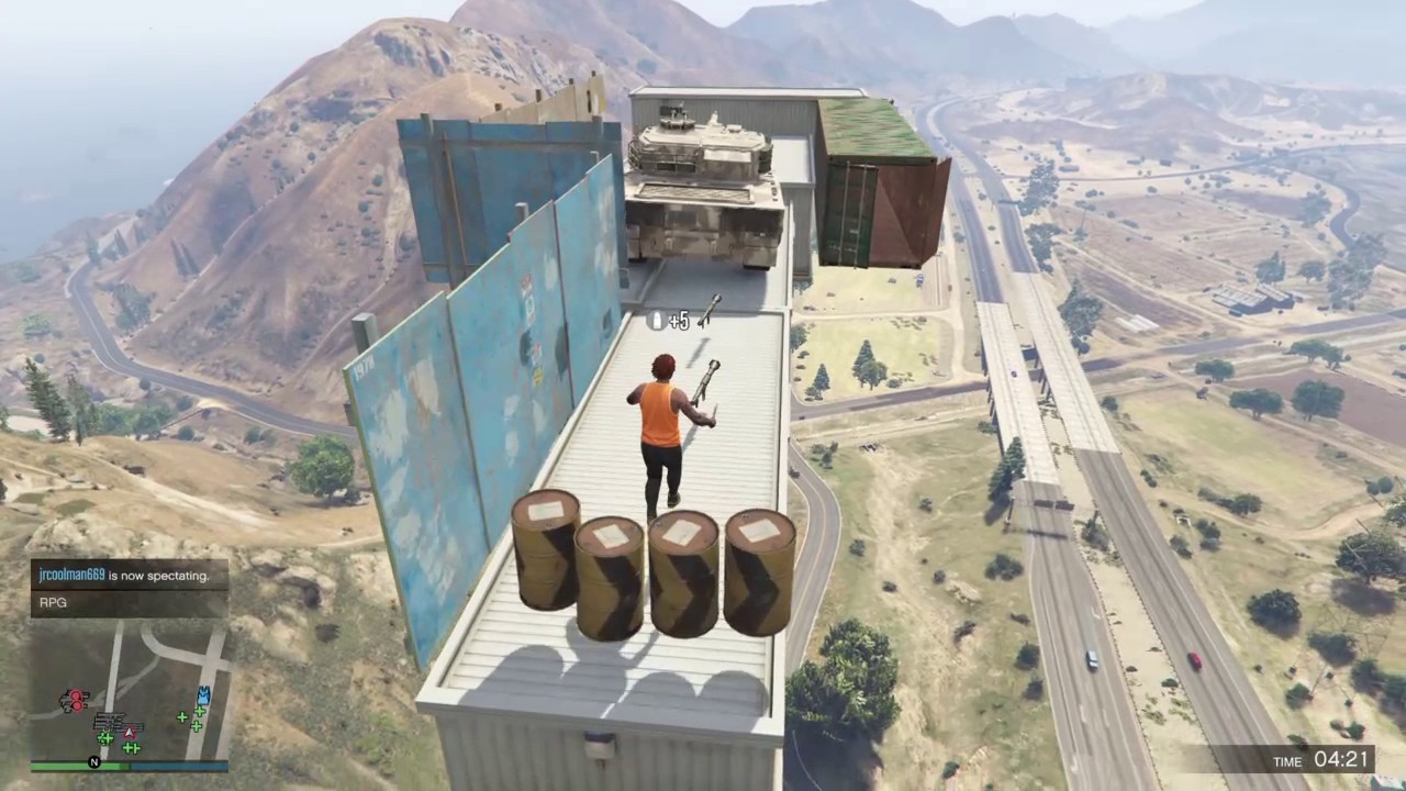 Gta 5 deathrun - YouTube