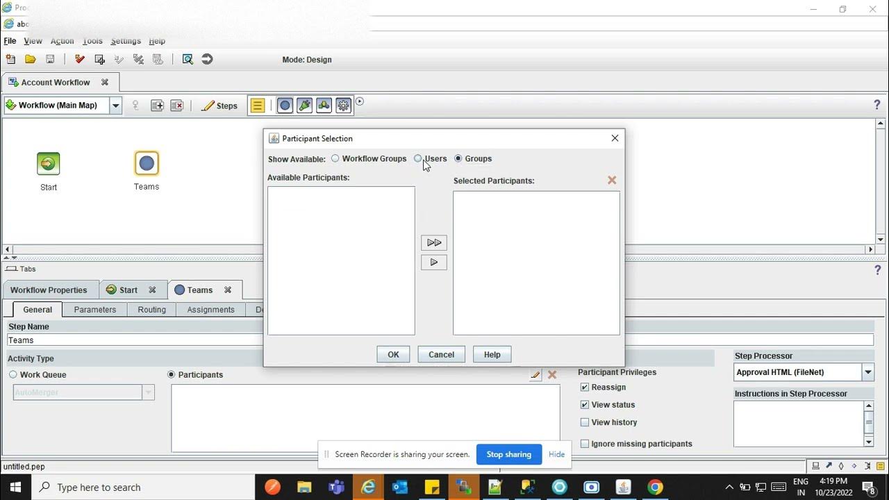 IBM FileNet Workflow - Session 2 Launch Step, Activity - YouTube