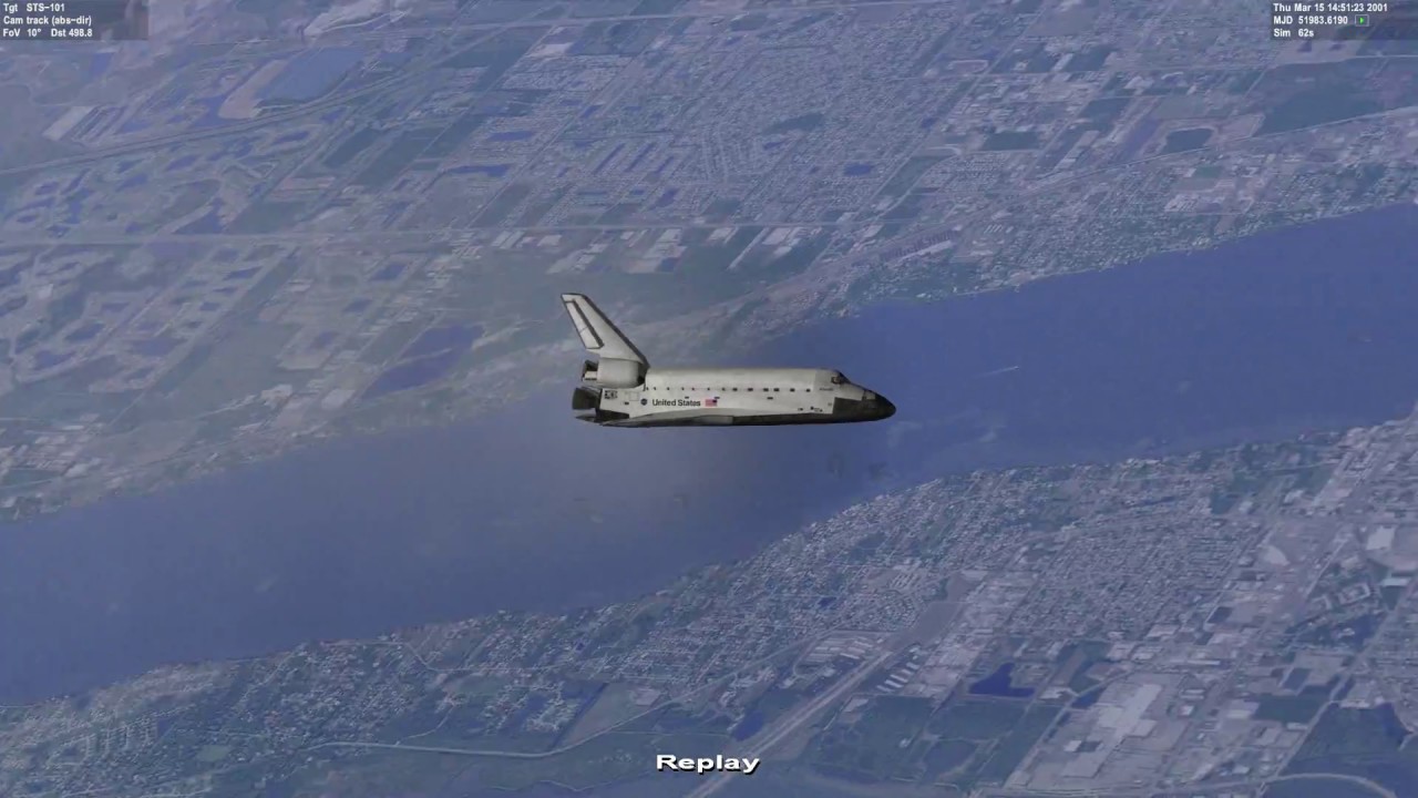 Space Shuttle Atlantis weird landing // Orbiter 2016 - YouTube