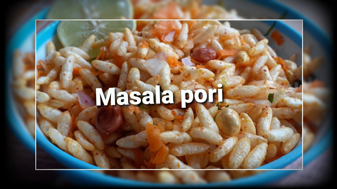 Kids snack/Masala pori/ Evening snacks /puffed rice recipe/pori recipe ...