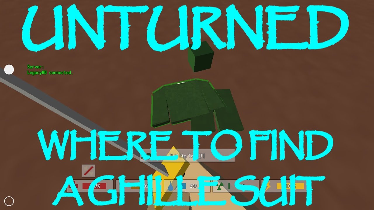 Unturned: Where To Find The Ghillie Suit - YouTube