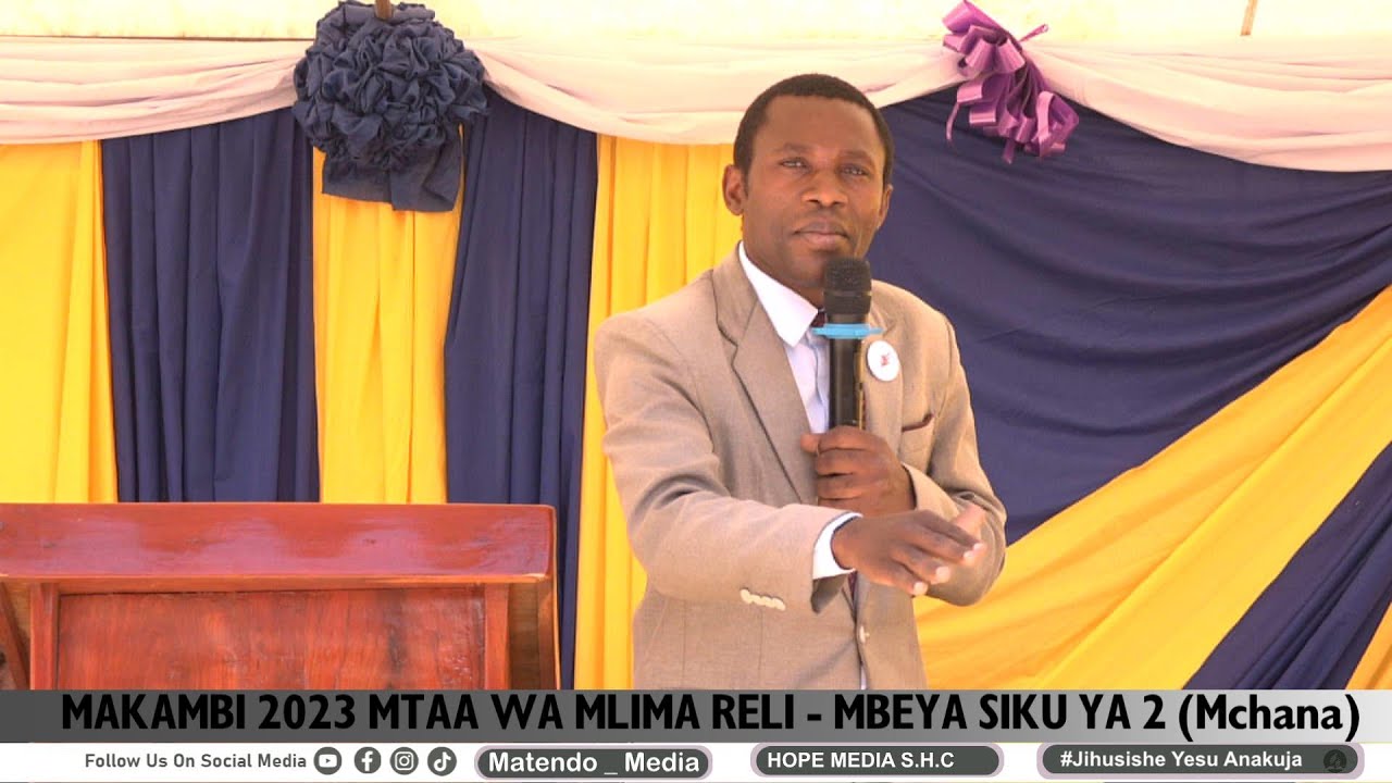 🔴#LIVE MAKAMBI 2023 MTAA WA MLIMA RELI MBEYA SIKU YA 2 JIONI - YouTube