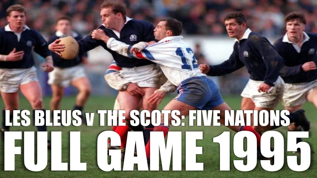France v Scotland | 1995 Five Nations | Full Game - YouTube