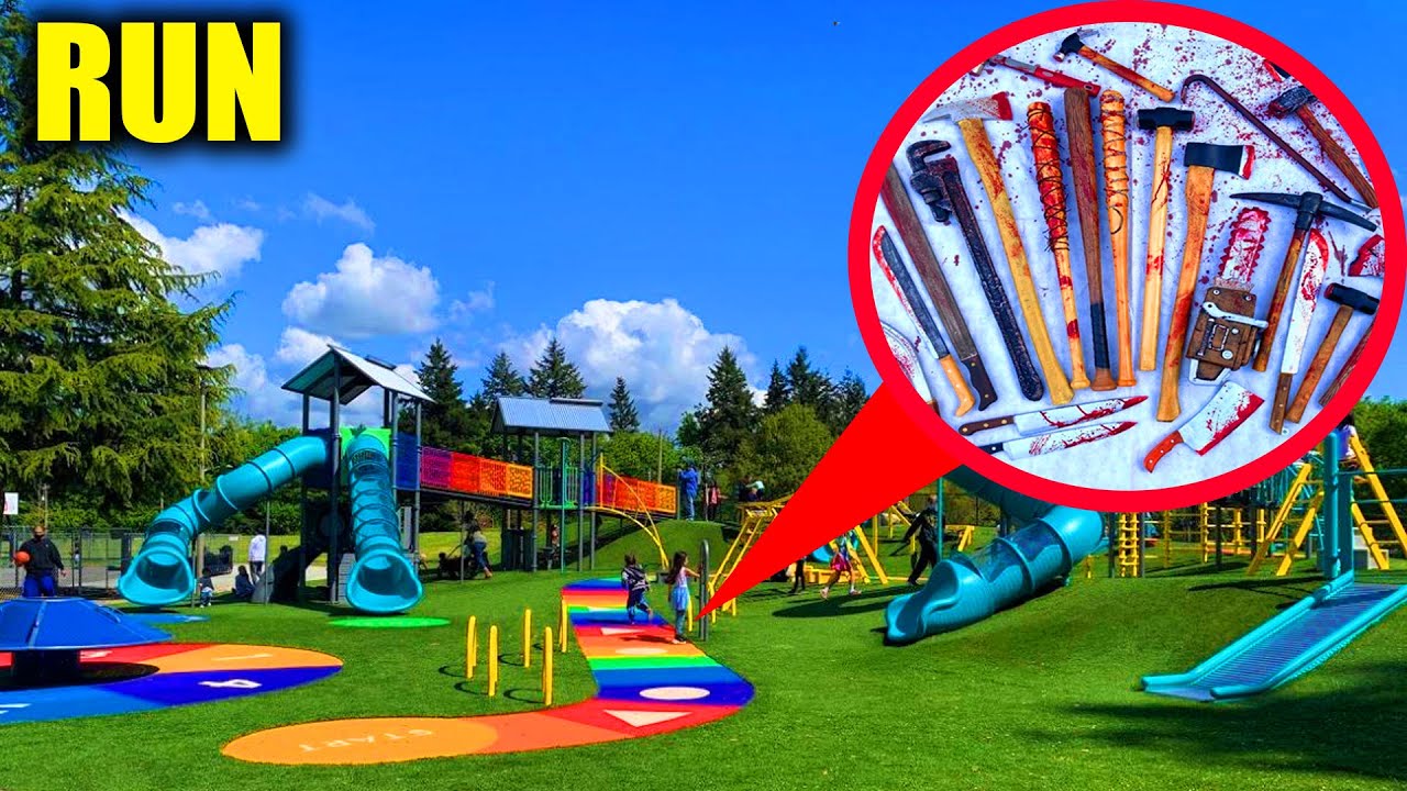 IF YOU EVER SEE THESE BLOODY WEAPONS AT A PARK RUN!! (SCARIEST MOMENTS ...