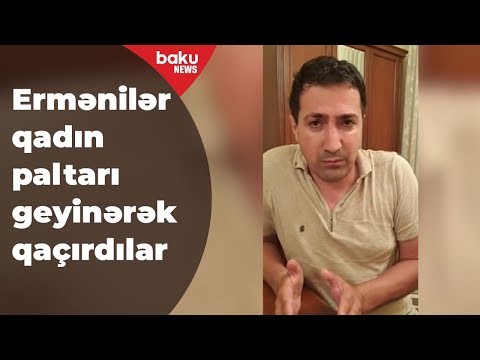 Baqdasaryan: Azərbaycanlıların qəbir daşlarına erməni adı yazıb satırdılar - Baku TV