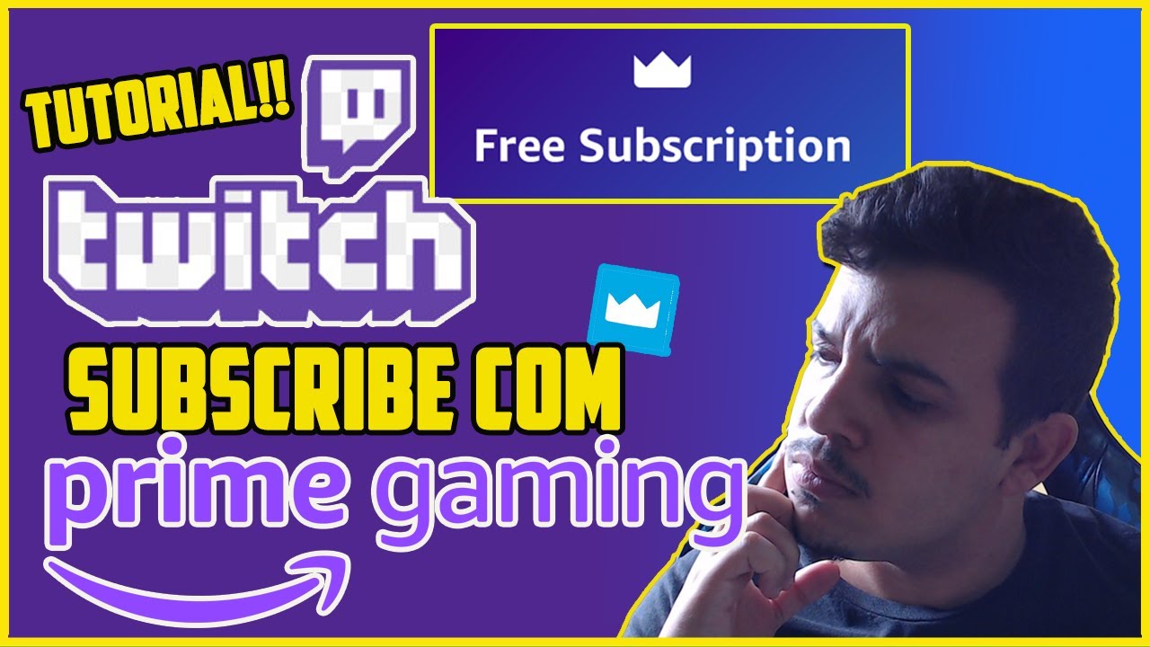 TUTORIAL COMO VIRAR PRIME NA TWITCH COM AMAZON PRIME (Vincular a conta ...