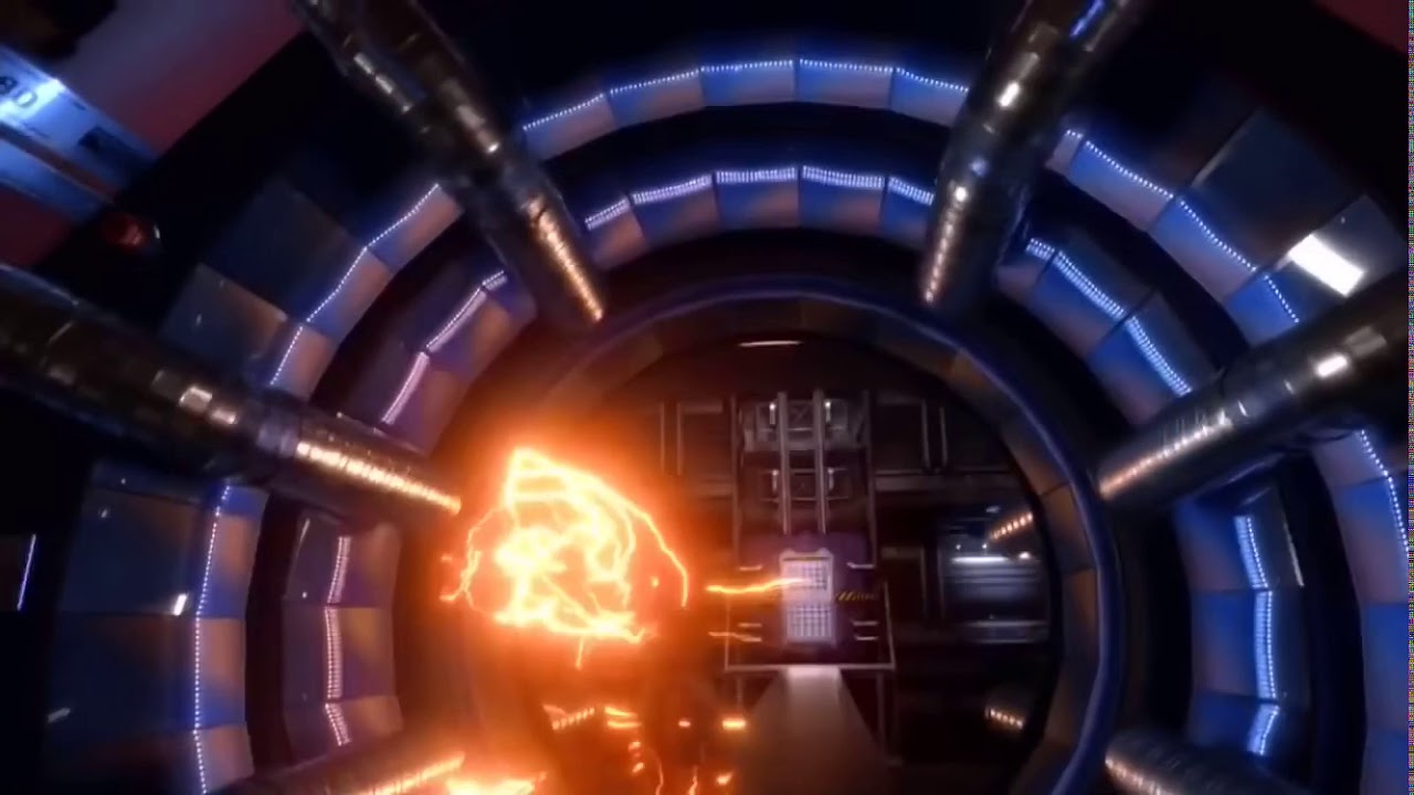 The flash 3x10 Barry throws the philosopher stone in the speed force ...