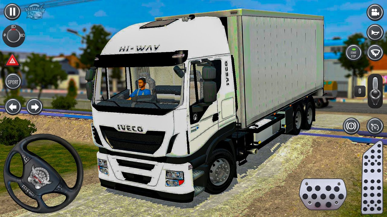 Iveco Hi Way 6x2 Cooliner Truck Mod for Bus Simulator Indonesia (BUSSID ...