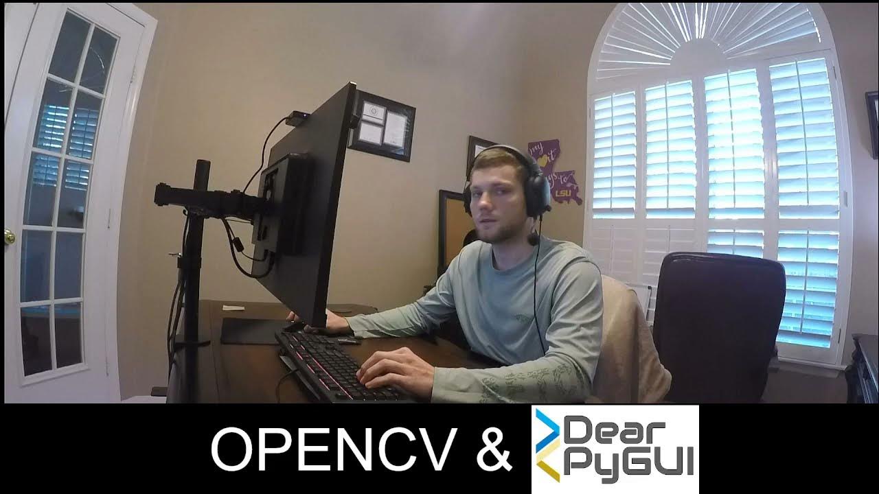 DearPyGUI Example: OpenCV and DPG - YouTube