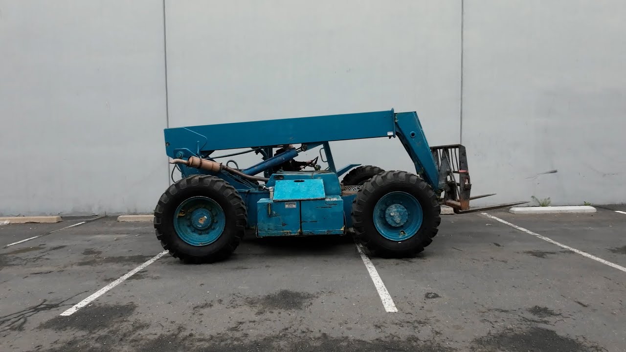 GRADALL LPR-60 6,000 lb Diesel #7016 - Telehandler for Sale - YouTube