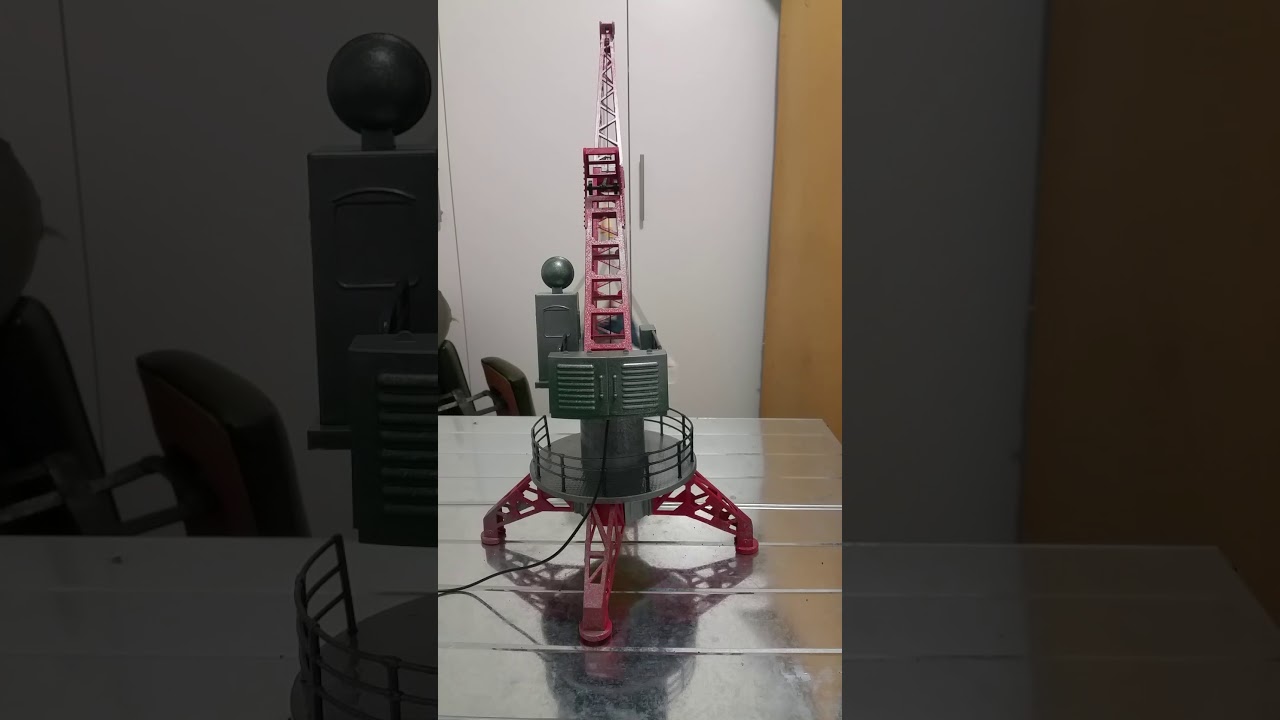Warhammer 40k Crane Terrain WIP - YouTube