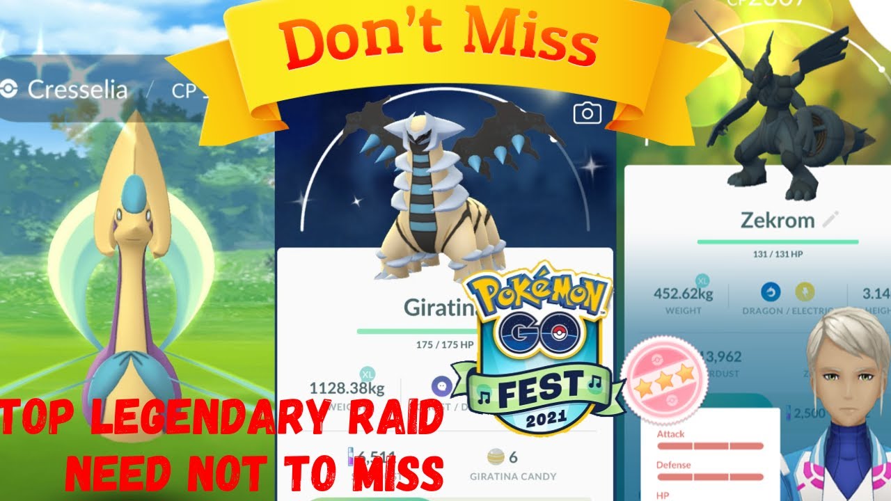 MOST IMPORTANT LEGENDARY POKEMON 5-STAR RAIDS NEED NOT TO MISS ...