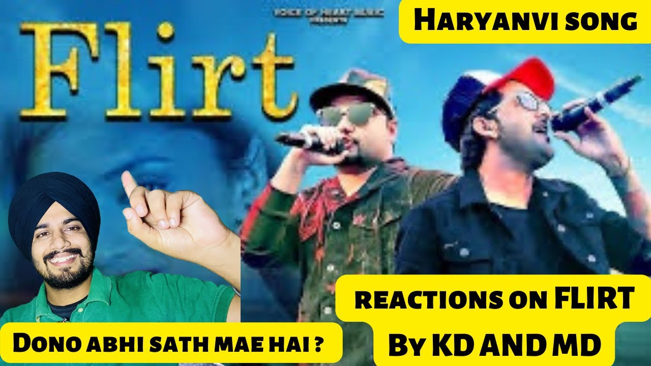 || Reaction on Flirt || MD KD || Sam_Vee || Sanya || New Most Popular ...