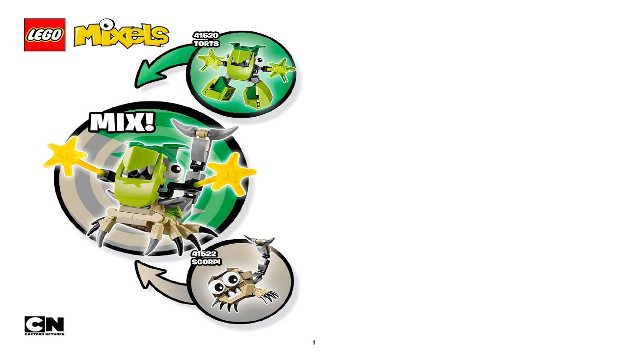 Lego Mixels Torts