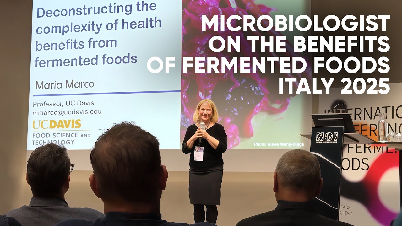 Microbiologist on the Benefits of Fermented Foods Italy 2025 | Maria ...