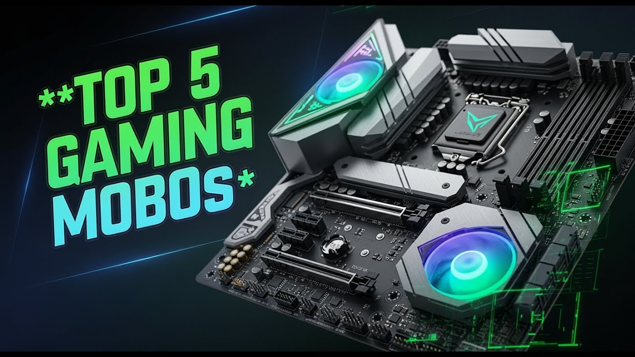 TOP 5 Best Gaming Motherboards 2025 | The Heart of Your Ultimate Gaming ...