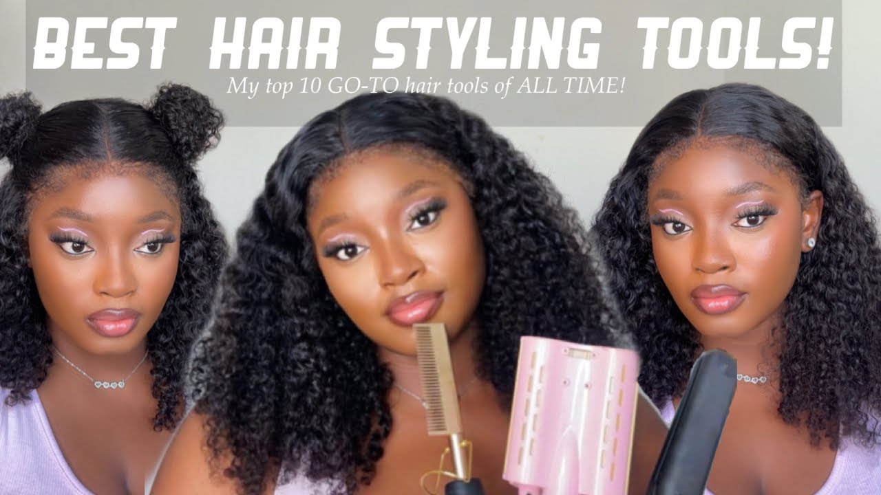 MY 10 MUST HAVE HAIR/WIG TOOLS for beginners| Best Hair Products 2023 ...