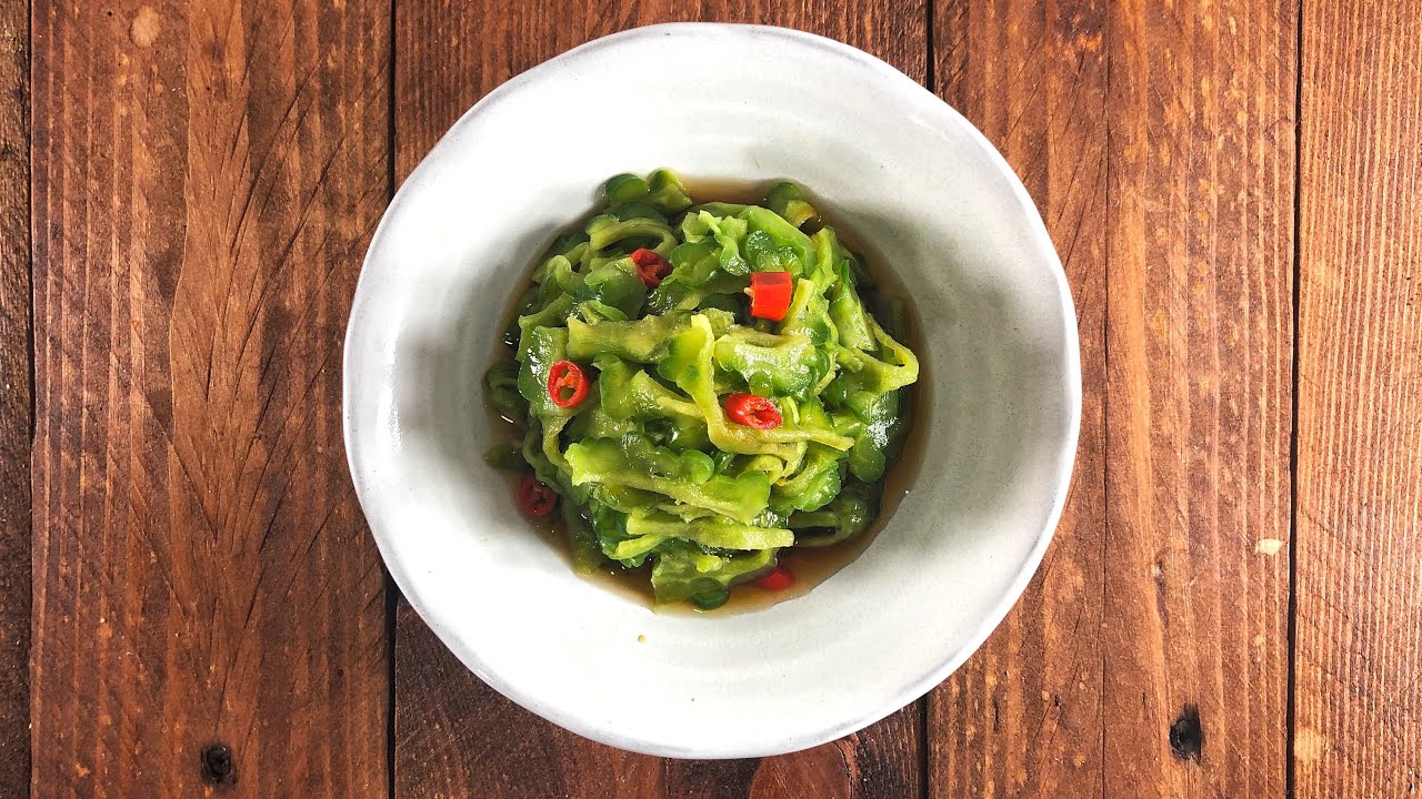 【台灣美食】台式涼拌苦瓜 | How To Make Taiwanese Pickled Bitter Melon | 凉拌苦瓜沙拉 ...