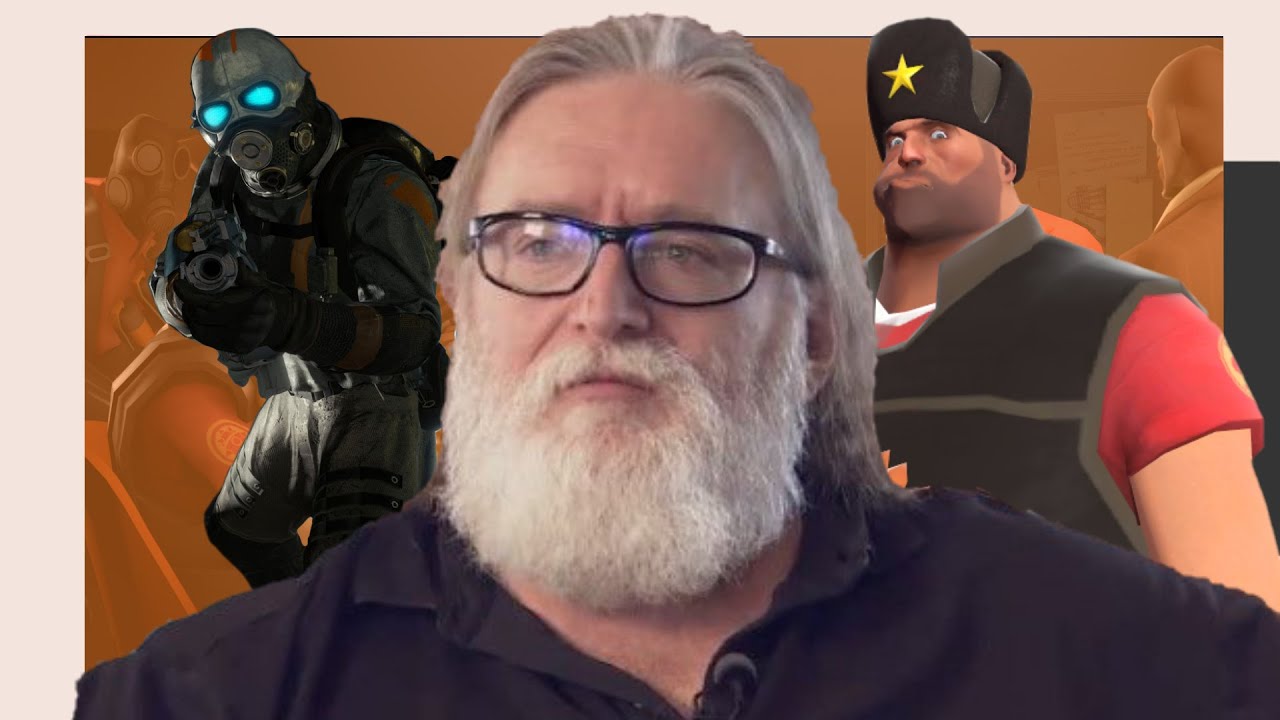 Gabe Newell Tf2 Announcement Clipart