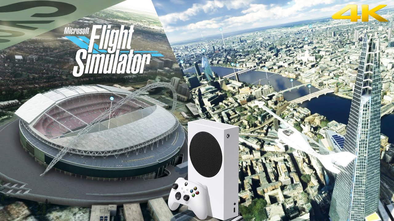 Londres | 4K | Flight Simulator / Wembley / stamford bridge / Emirates ...